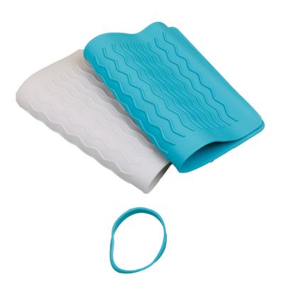 China Custom Color Dining Table Mats Placemats Set Silicone Heat Resistant Mat For Flat Iron for sale