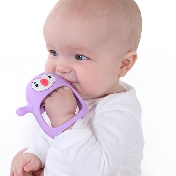 Quality Teether Baby Chew For Sucking Needs Infants Hand Pacifier Breast Feeding Silicone Teething Toys for sale
