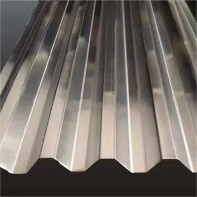 Cina ASTM 201 202 Piastra di copertura corrugata in acciaio inossidabile 1220 1500 mm di larghezza in vendita