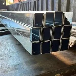 Cina C4 X 7,25 Manica di acciaio rotolati esterni di profilo di 25U U coniati a freddo in vendita