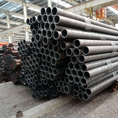 China Pipa de acero sin costura de carbono laminada en caliente ST37 ST52 1020 1045 A106B Pipa de fluido Sch40 en venta