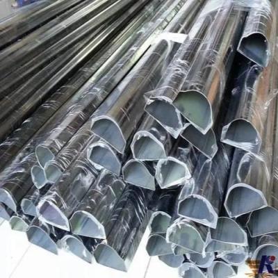 China Cold Rolled Special Shaped Stainless Steel Pipe Tube ISO9001 Certificate 2mm Thickness for sale