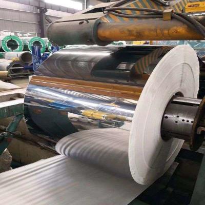 China ASTM JIS SUS304 bobina in acciaio inossidabile BA Superficie SS bobina laminata a freddo 0,8 mm 1,0 mm for sale
