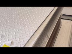 Piatto a quadretti laminato a freddo antiscorrimento di acciaio inossidabile degli ss Diamond Plate 304