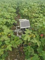 China 4 Station Valve Controller Solar Panel Power To Control DC Latching Automatically for sale