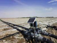 China 4 Station Valve 2km Wireless Irrigation Controller System Solar Supply for sale
