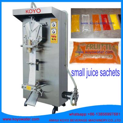 China máquina koyo para a tomada de saquinho suco de água de pequeno porte à venda