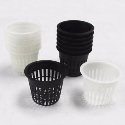 China Hydroponic Nft System Use PP Mesh Basket Slotted Net Pot for sale