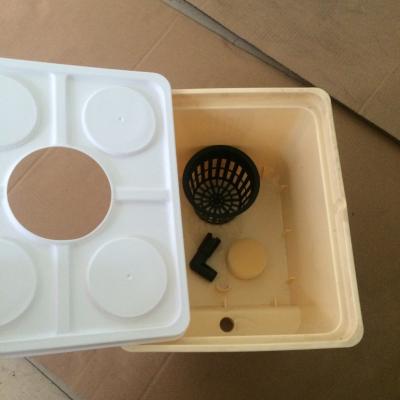 China Greenhouse PP Dutch Bucket Hydroponic System for Vegetable Growing for sale