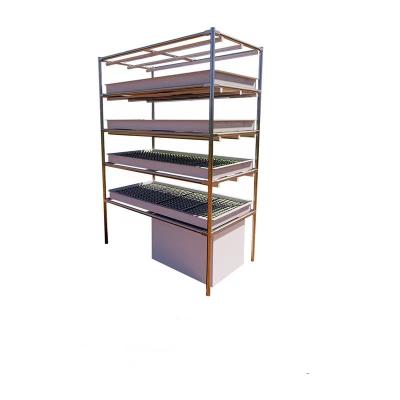 Cina Tray Rack per personalizzazione di verdure idroponica di sostegno della piantina. in vendita