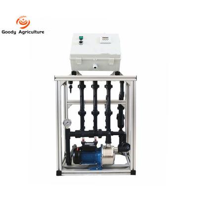 China Simple Straight Through Water and Fertilizer Machine Automatic Fertigation System for sale
