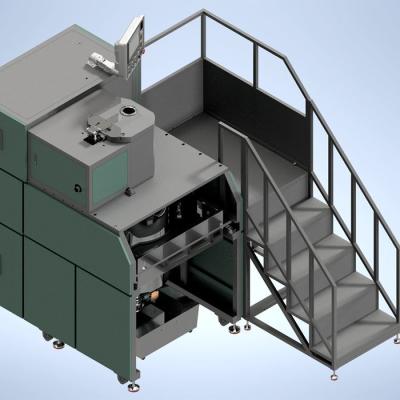 China 5kg Integrated Gold Leaf Making Machine 380V Precious Metal Melting Flake Cutting Equipment for sale