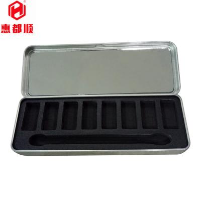 China Sweet Rectangular Tin Box cosmetic makeuo box,cosmetic packaging boxes for sale