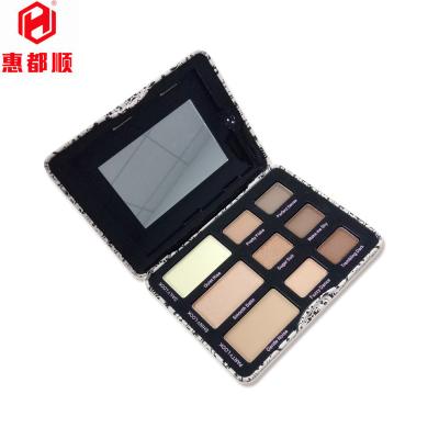 China Makeups Tin Box ， 9 colors eyeshadow box，women makeup eyeshadow palette for sale