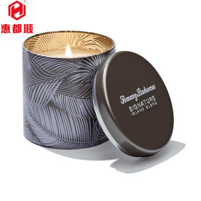 China High Quality Colored Round Tin Containers Can Manufacturer for sale