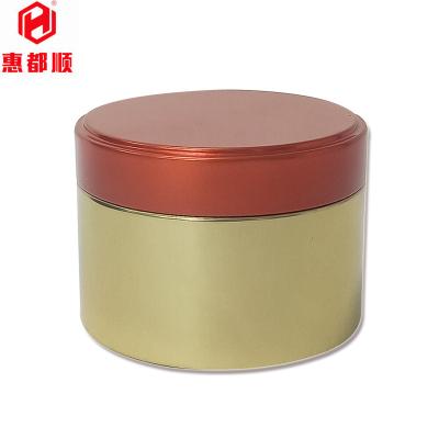China China Wholesale Custom  Empty Round Bowl Metal Candle Tins Containers with Lid，Gift tin box with candle box, Tin can box for sale