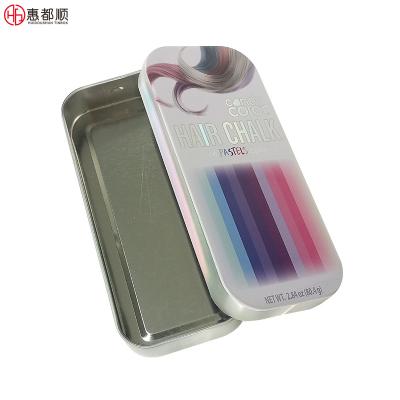 China Rectangular Custom Color Tin Stationery Pencil Case For Students for sale