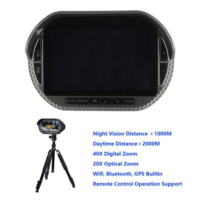 Cina portata ottica di visione notturna di Lte Starlight della macchina fotografica dello zoom di 20x 40x Digital in vendita