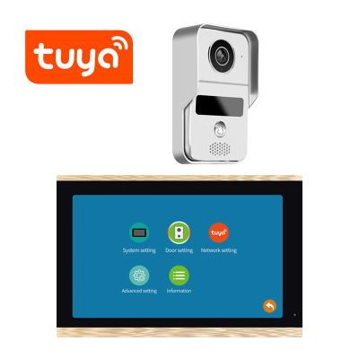 China Support Unlock Monitoring Door Phone System Dual Way Intercom For Home Office Apartment for sale