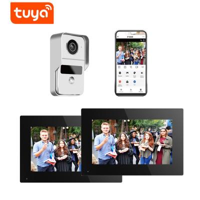 China Wireless WIFI Video Door Phone IP Doorbell Intercom System 1080P Wired Camera Night Vision for sale