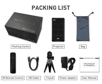 Cina Mini proiettore portatile da 30-120 pollici per home theater e film all'aperto in vendita