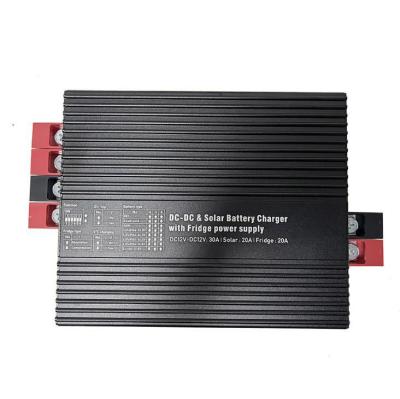 China DC-DC Booster Charger 12V 30A Solar MPPT 20A Fridge Charger 20A Controller For RV Vehicle Car Yacht for sale