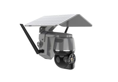 China 4G Solar CCTV Camera Hi3518E SoC Speaker Wide View Angle 120 Degree for sale