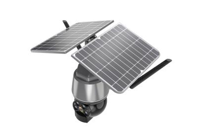 China 4G Solar CCTV Camera Hi3518E SoC Speaker Wide View Angle 120 Degree for sale