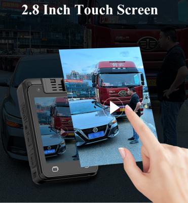 China AI Face Recognition Police Body Cameras 2 Way Talk Night Vision Android System for sale