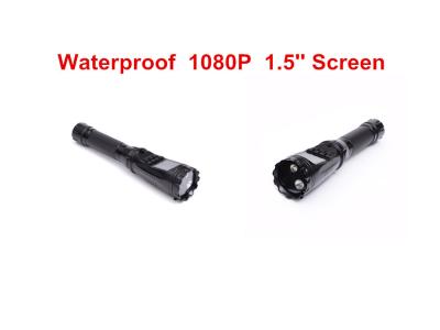 China Super Bright Police Security Flashlight H.264 MP4 Video Format 16 Mega Pixel for sale