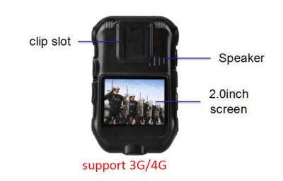 Cina Macchina fotografica impermeabile del corpo di applicazione di legge vista di angolo di 140 gradi 3600 MAH Battery in vendita