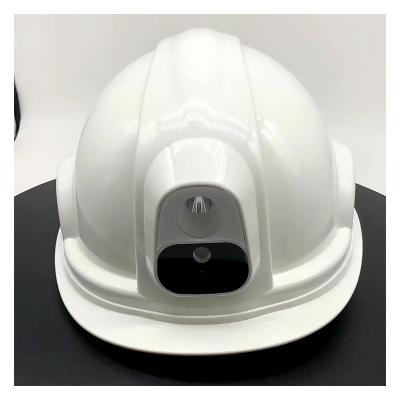 Cina Alimentazione 12V o 5V 4G GPS Safety Helmet Camera con batteria integrata da 4000mAh e modalità regolabili in vendita