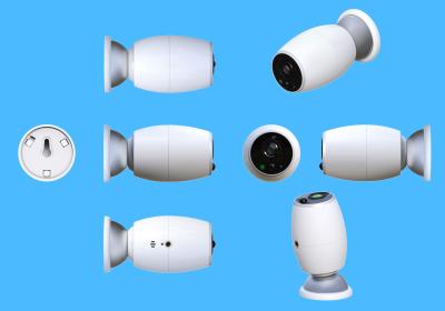 China Surveillance Wifi Security Camera Rechargeable Battery 1080*720 Resolution for sale
