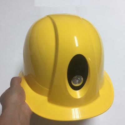 China Safety Hard Hat with Chin Strap built in Smart  Camera  Support WiFi 4G 3G Bluetooth GPS Map for sale