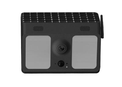 China 1080P pir Solar Board battery Powered WiFi Wireless Floodlight Solar Security Camera Yard for sale
