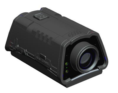 China Thermal Imaging Temperature Split 4G Safety Helmet Camera ABS PP Android 7.1 for sale