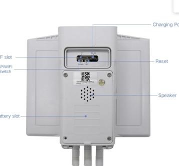 Cina Macchina fotografica della batteria solare di Live Streaming Monitor HD 4G in vendita