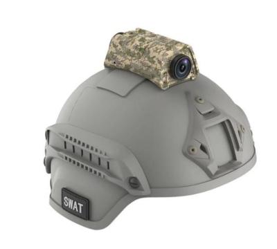 Cina La Doppio-lente tattica militare rovesciata H.265 HDMI della macchina fotografica del casco di sicurezza impermeabilizza in vendita