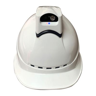 China 4G LTE Live Viewing Android7.0 MTK6739 Hard Hat Camera 250lumen for sale