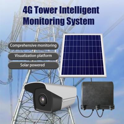 China Sistema de monitoração inteligente solar 4G LTE da câmera da torre da grade funcionamento de uma longa vida de 18000 mAH for sale