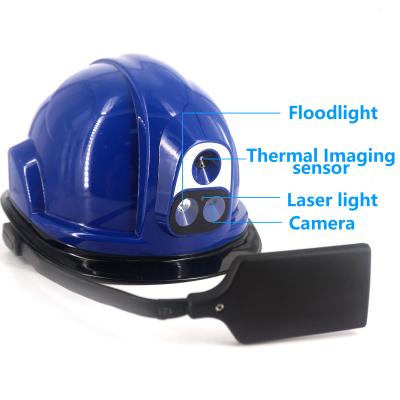 China Home 4G Smart Temperature measuring helmet camera with Android 7.1Bluetooth4.0 GPS for sale