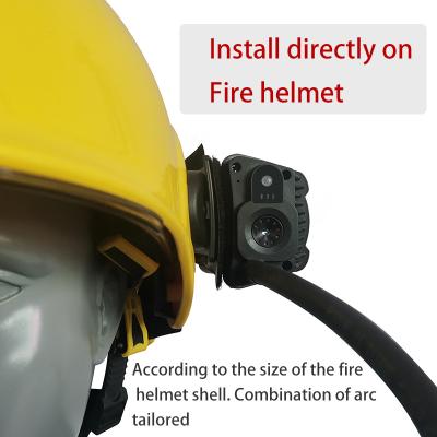 China Safety 4G Fir Helmet Camera Multi-Gas Detection Wifi GPS Video Recording Led Light for sale