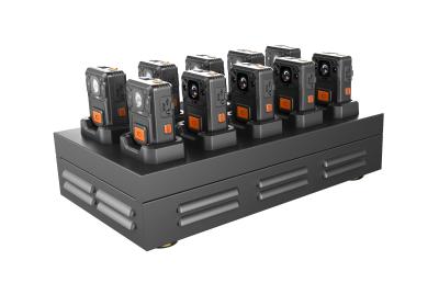 China FCC Camera Docking Station Metal Frame 10 Ports Camera Charging Station for sale