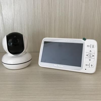 Cina Monitor senza fili a 5 pollici del bambino della video parte girevole a distanza del monitor di Digital di visione notturna di HD in vendita