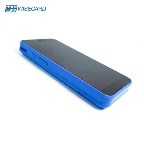 Quality Customized Logo Fast reading Metal RFID NFC Chip Business cards mini  handheld smart payment pos terminal for sale