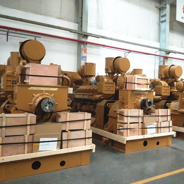 Quality jichai chidong brand CO1200/20 A12V190PZL engine in oilfield and petroleum for sale