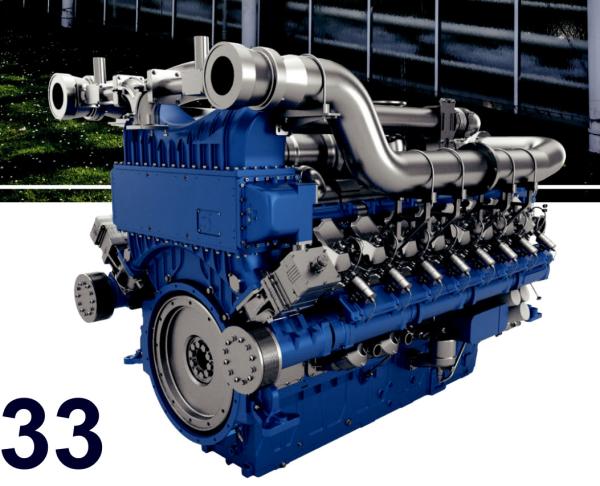 Quality weichai baudouin 6M33 12M33 diesel generator 500-1800kw for sale