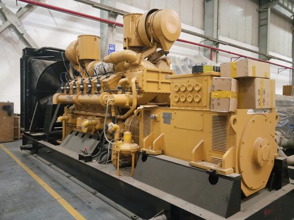 Quality jinan diesel engine 500KW biogas generator set model 500GF-NK for sale