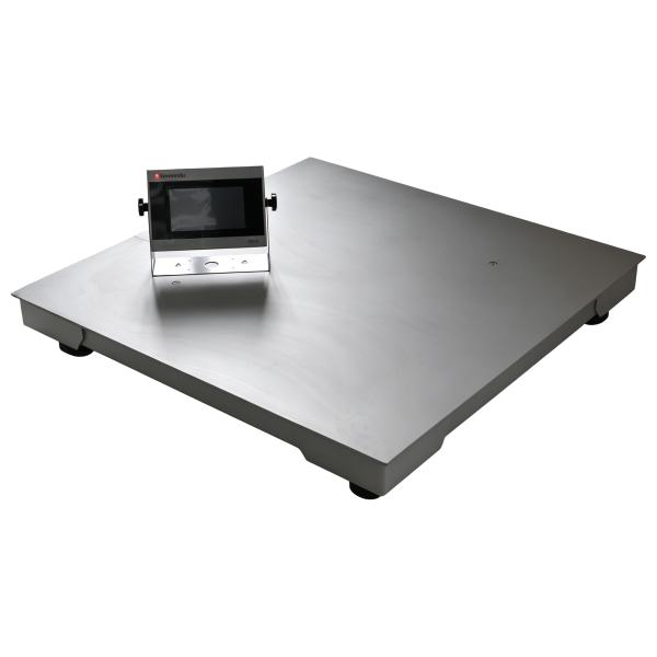 Quality Factory Production Floor Scale 1500kg Stainless Steel Platform Weighing Scale 1000kg for sale