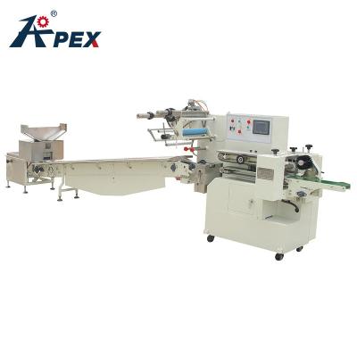 China Protein Bar Intelligent Dosing Packing Machine , Condom Box Tissue Roll Packing Machine for sale